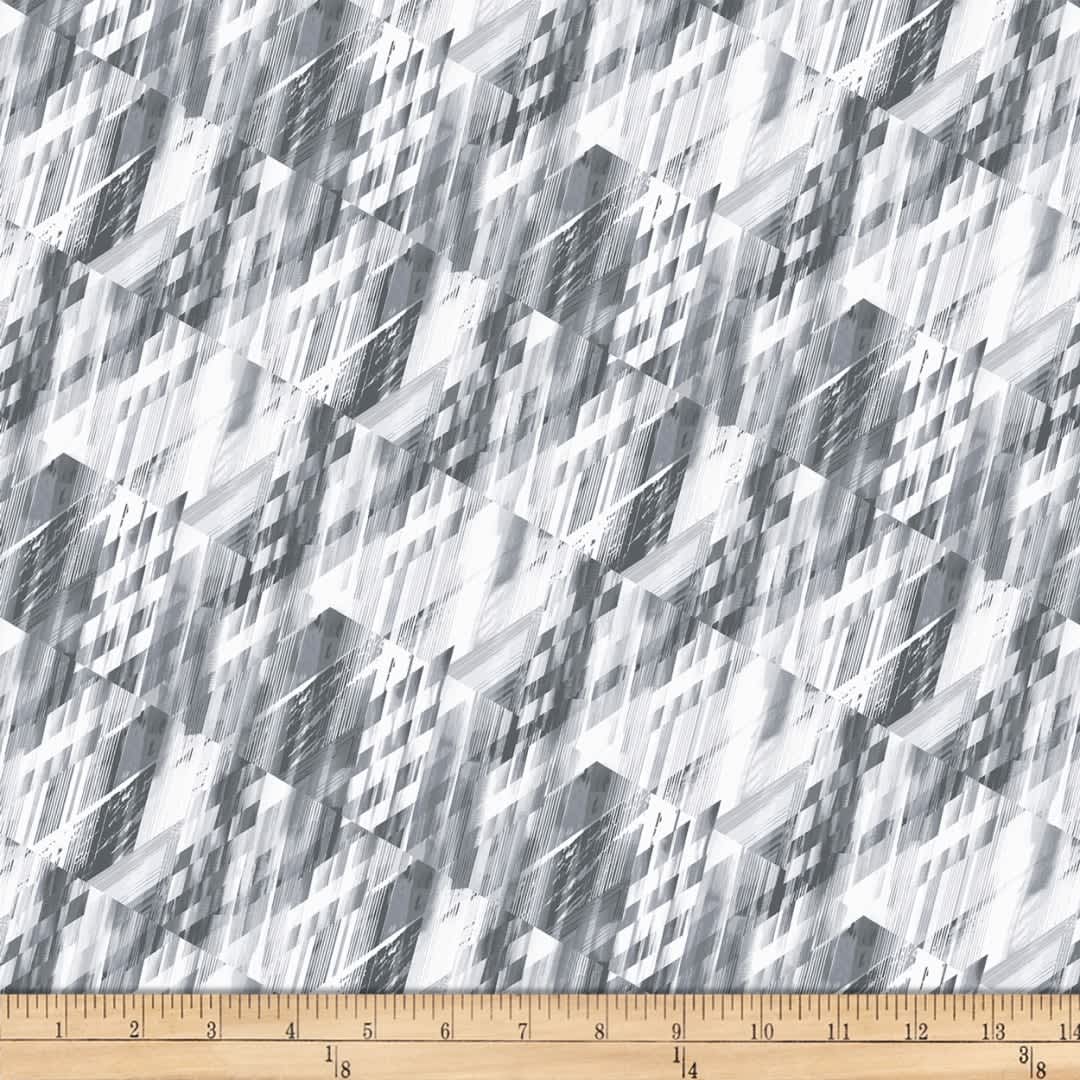 Matrix Digital Grey 108" 489390 EQS extra wide backing fabric ...