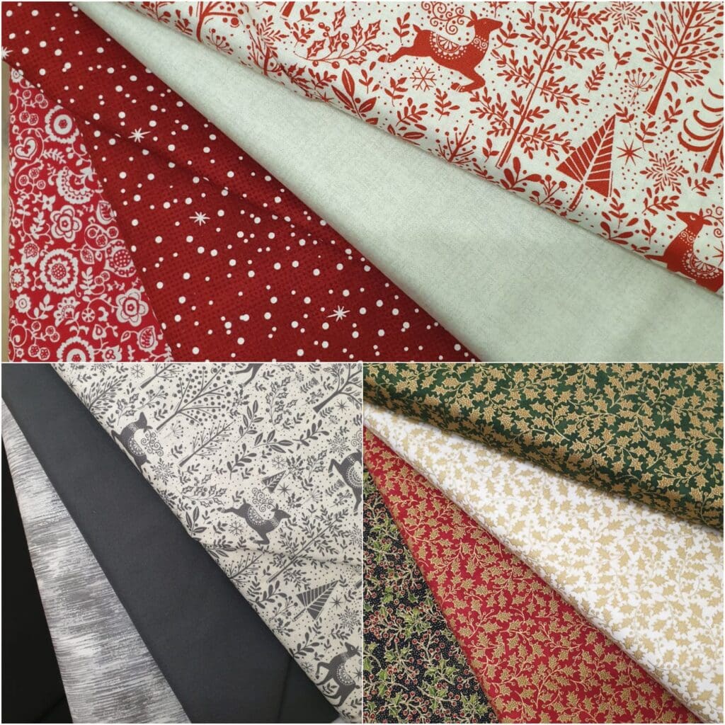 Christmas Fabrics & Kits - Quilters Den