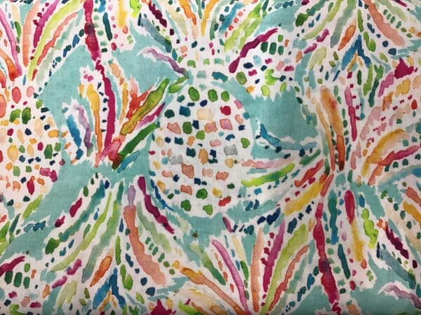 Watercolour Pineapples 27964 Pastel Multi by Barbara Ignatiev for QT ...