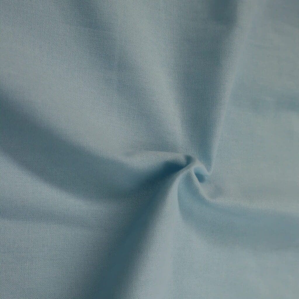 Solid pale blue plain fabric by Reynard - Quilters Den