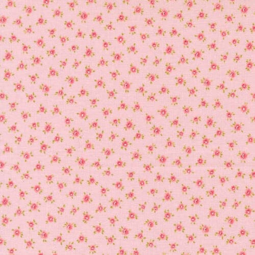 Memory Lane 18783-13 Blush fabric by Brenda Riddle for Moda - Quilters Den