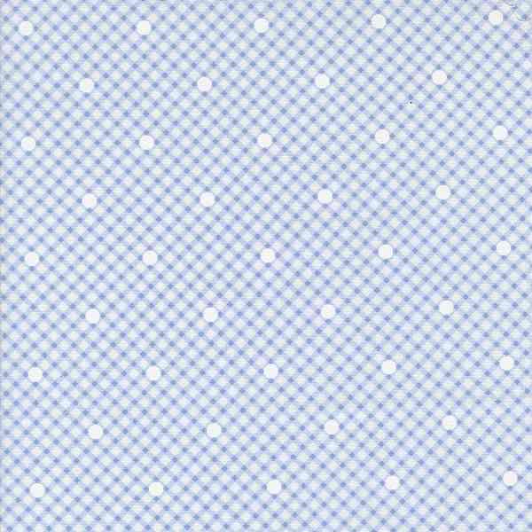 Memory Lane 18784-25 Blue fabric by Brenda Riddle for Moda - Quilters Den