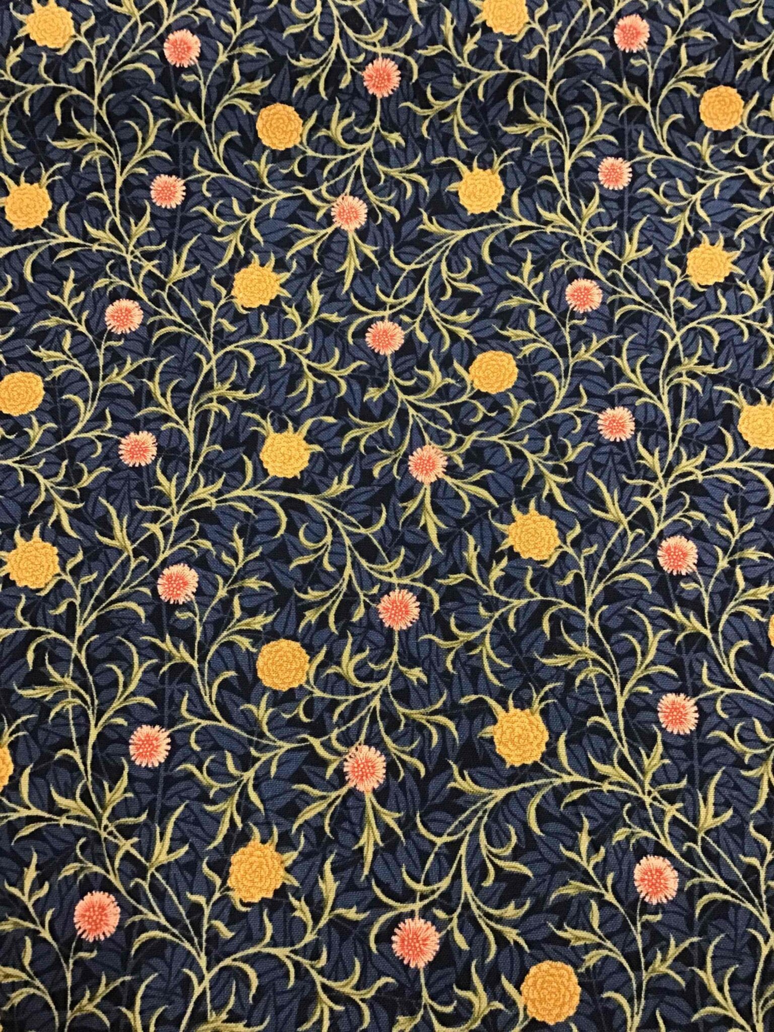 Morris Manor 8393 14 Twilight by Barbara Brackman for Moda fabrics ...